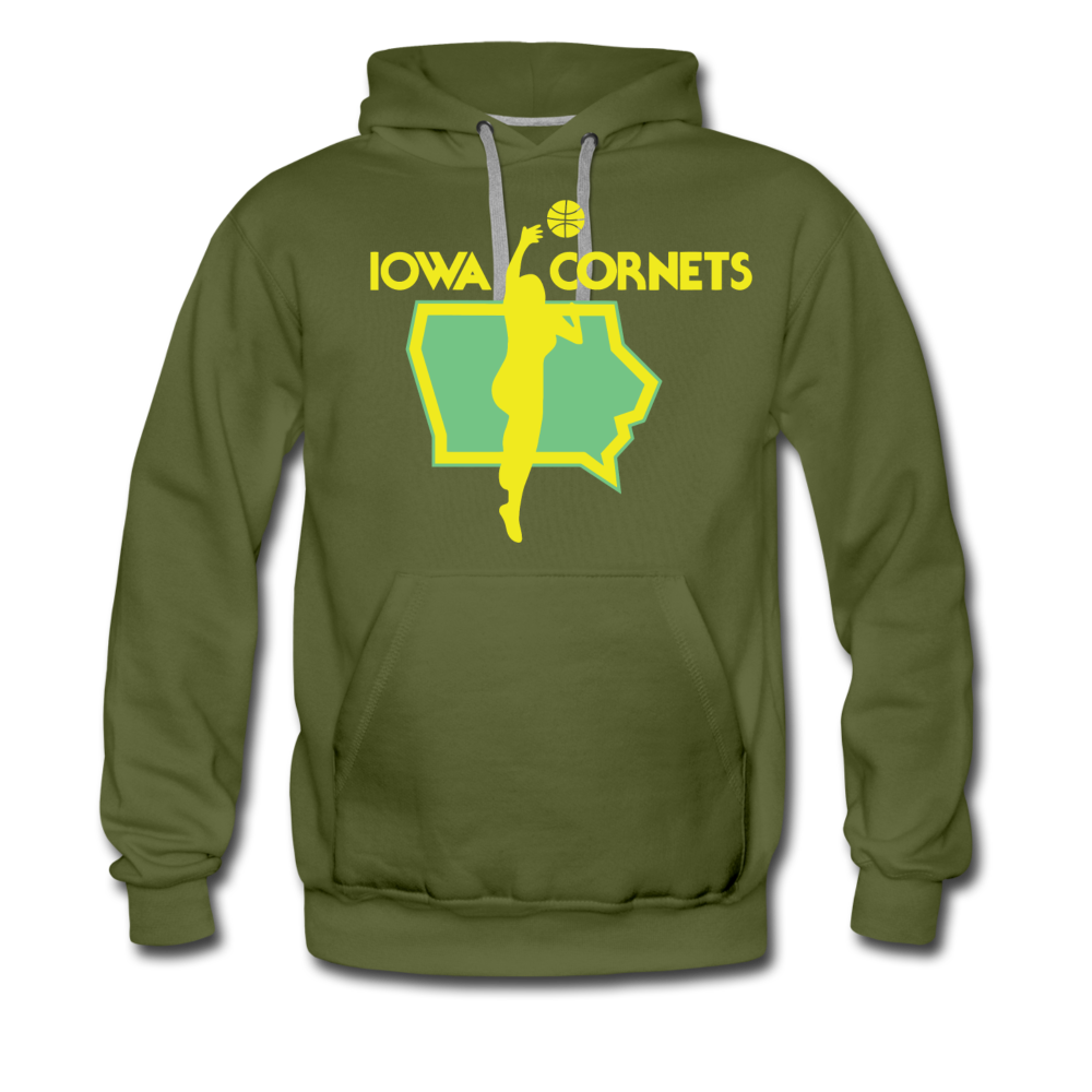 Iowa Cornets Hoodie (Premium) – Rebound Vintage Hoops